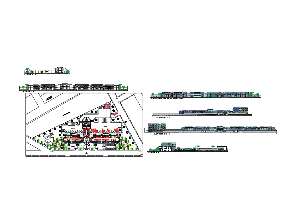 Bushaltestelle in AutoCAD | CAD Download (17.94 MB) | Bibliocad
