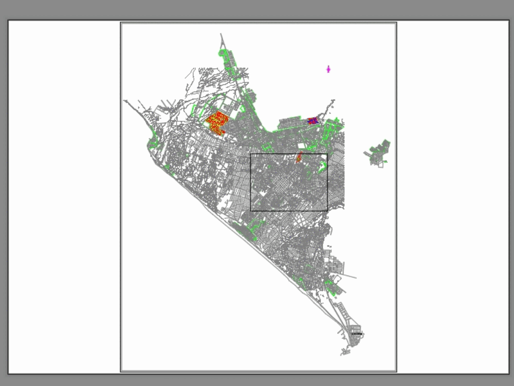 Plano de trujillo en AutoCAD | Descargar CAD gratis (4.12 MB) | Bibliocad