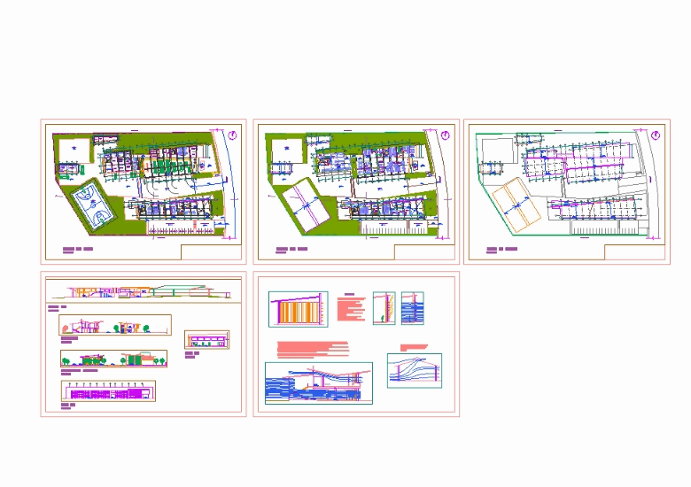 Fire station in AutoCAD | Download CAD free (805.58 KB) | Bibliocad