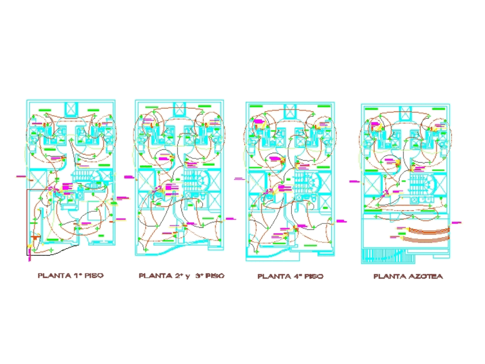 Instalações Elétricas Em Autocad Baixar Cad Grátis 570 07 Kb