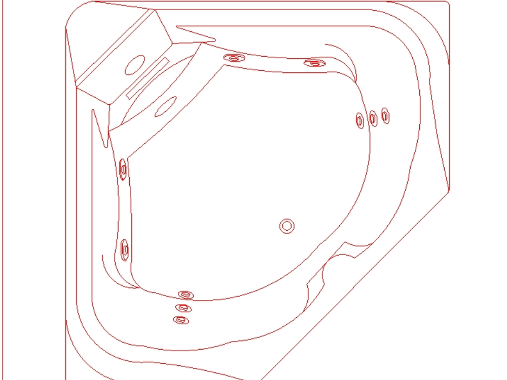 Tina 2d en AutoCAD | Descargar CAD gratis (11.42 KB) | Bibliocad