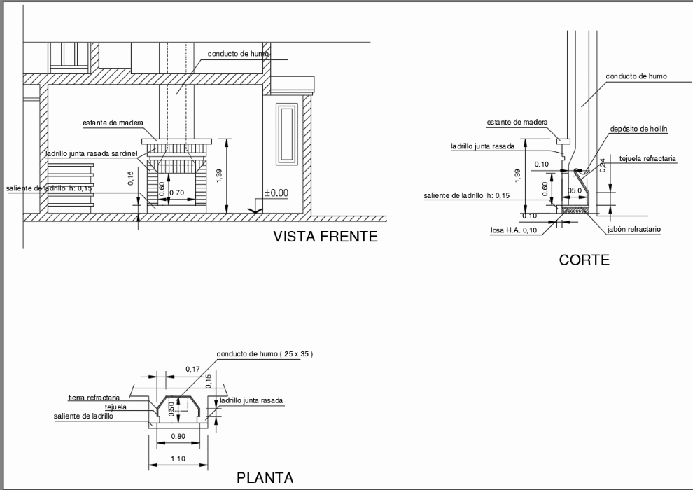 2d stove in AutoCAD | Download CAD free (26.46 KB) | Bibliocad