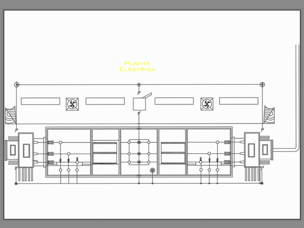 Power plant in AutoCAD | Download CAD free (73.86 KB) | Bibliocad
