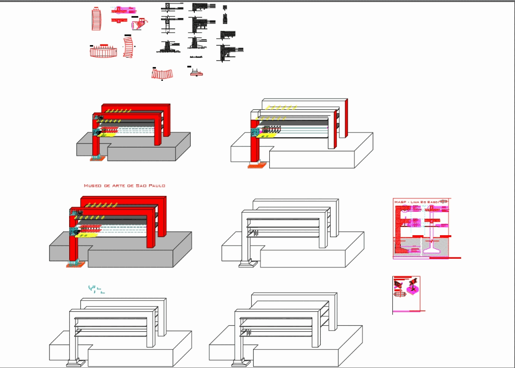 Construction detail contemporary art museum sao paulo (698.37 KB ...