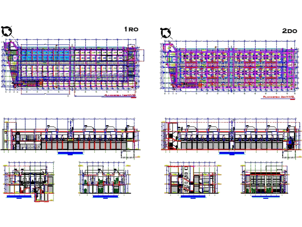 Galeria Comercial En Autocad Descargar Cad Gratis 1 37 Mb Bibliocad