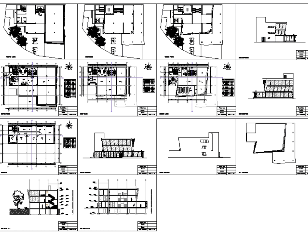 Museo en AutoCAD | Descargar CAD gratis (2.86 MB) | Bibliocad