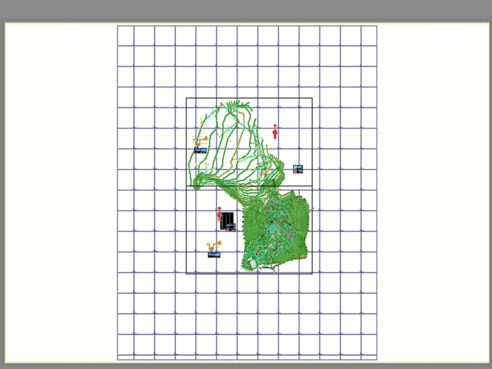 Plano de capachica en AutoCAD | Descargar CAD gratis (14.82 MB) | Bibliocad