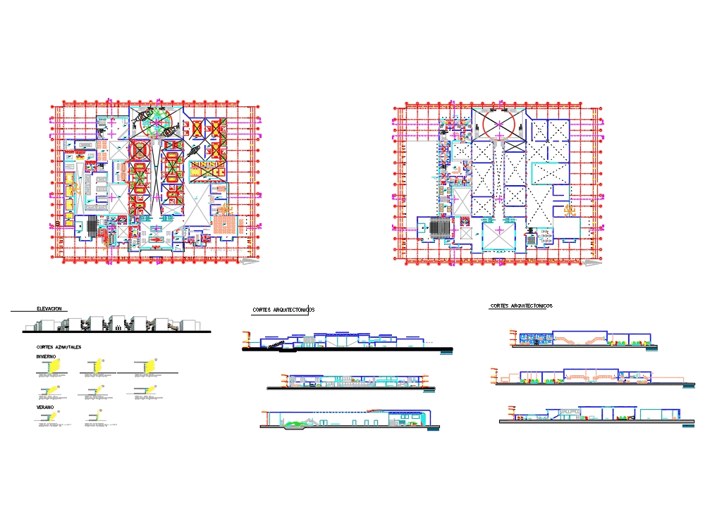 Museo En Autocad Descargar Cad 1 06 Mb Bibliocad