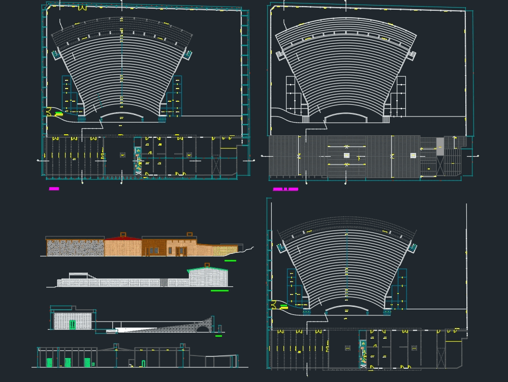 Estacion de ancon en AutoCAD | Descargar CAD (1.5 MB) | Bibliocad