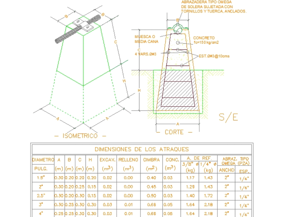 Atraque en AutoCAD | Descargar CAD gratis (49.6 KB) | Bibliocad