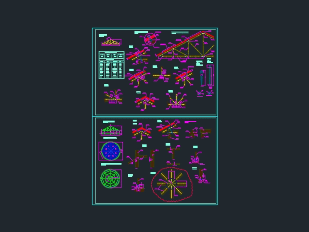Wooden hut in AutoCAD | CAD download (752.7 KB) | Bibliocad