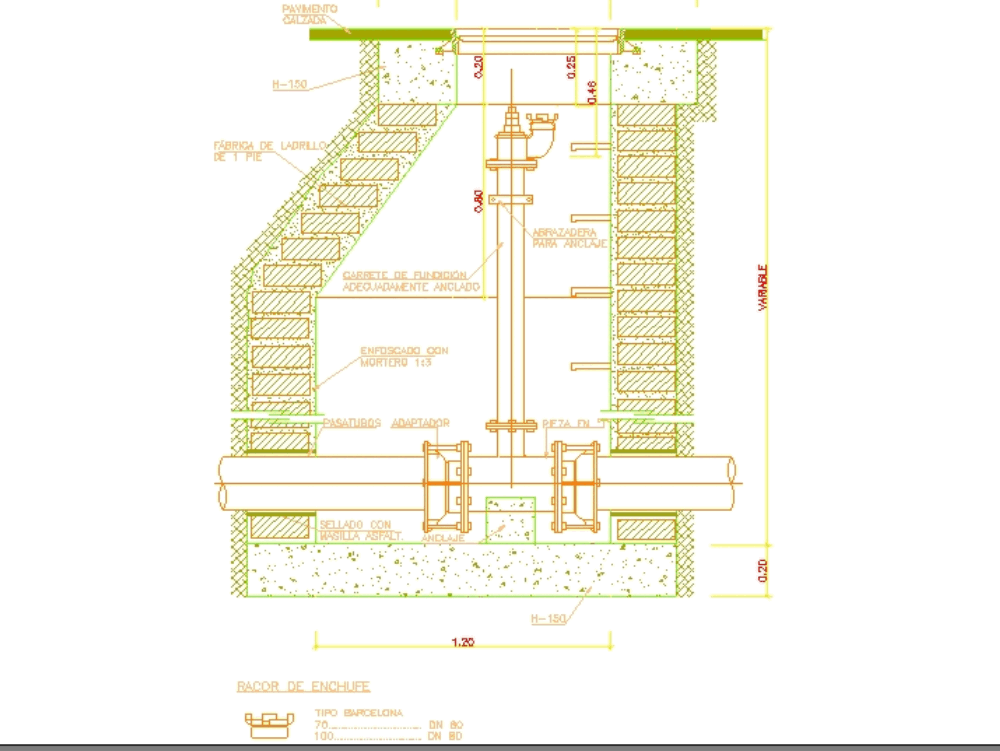 Fire hydrant in AutoCAD | CAD download (71.07 KB) | Bibliocad