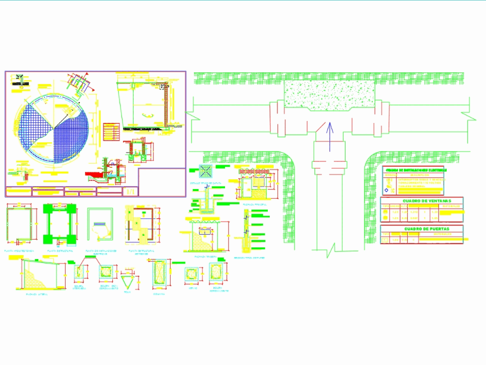 Water storage tank in AutoCAD | CAD download (389.05 KB) | Bibliocad