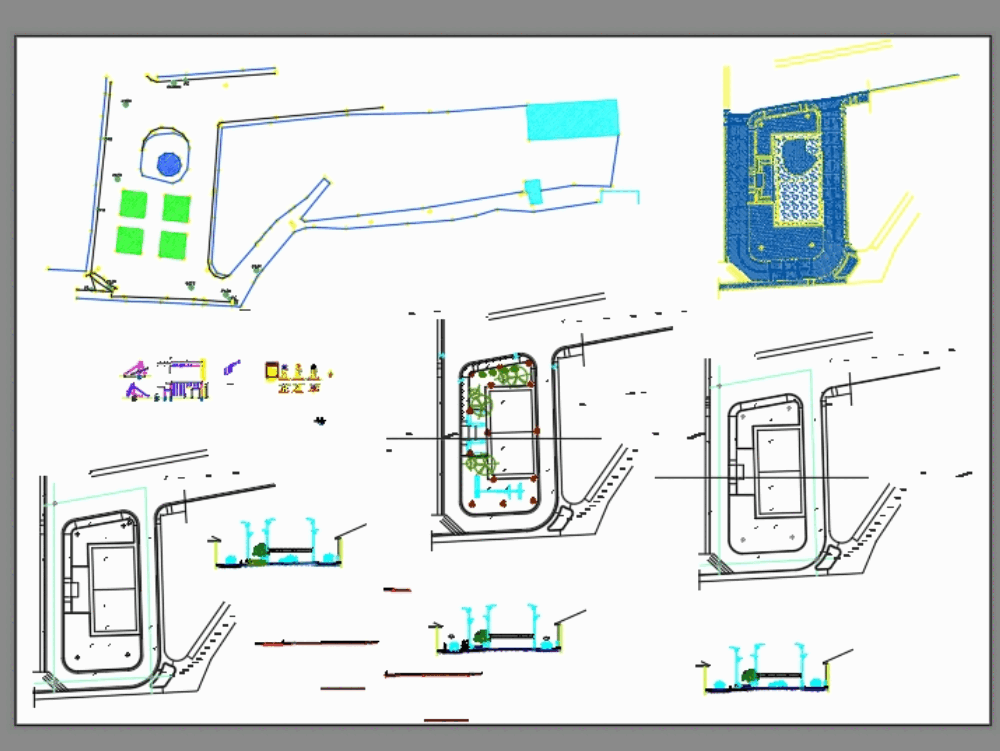 Square in AutoCAD | CAD download (2.99 MB) | Bibliocad