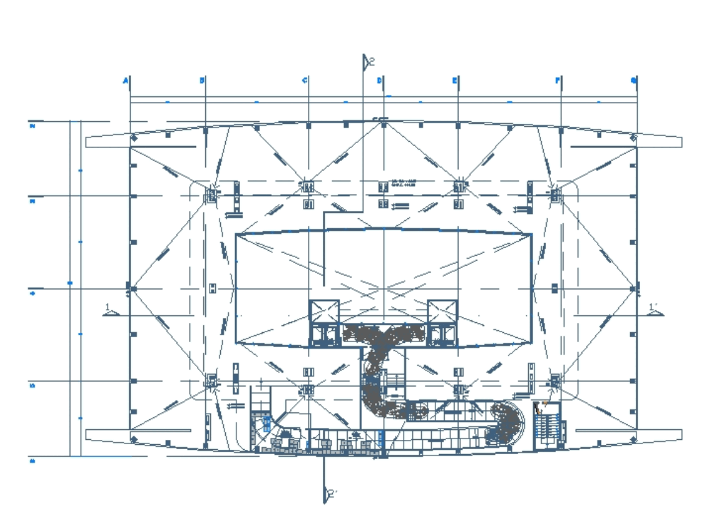 Hôpital maternel et infantile dans AutoCAD | CAD (20.06 MB) | Bibliocad