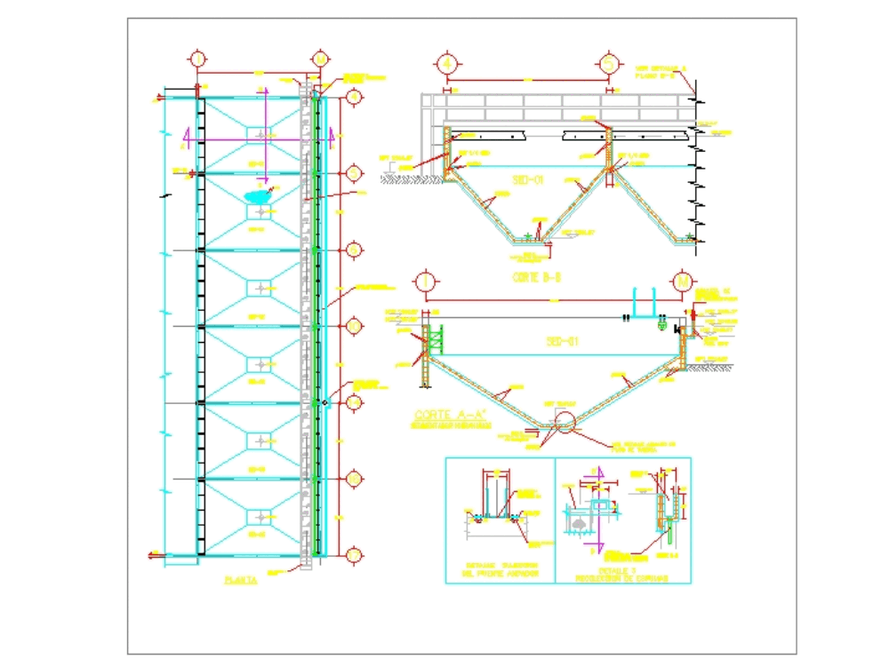 Clarifier tank in AutoCAD | CAD download (619.12 KB) | Bibliocad