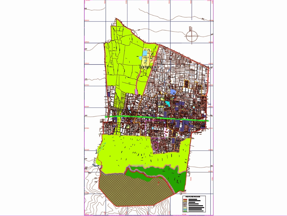 Plano de colcapirhua en AutoCAD | Descargar CAD gratis (7.02 MB ...