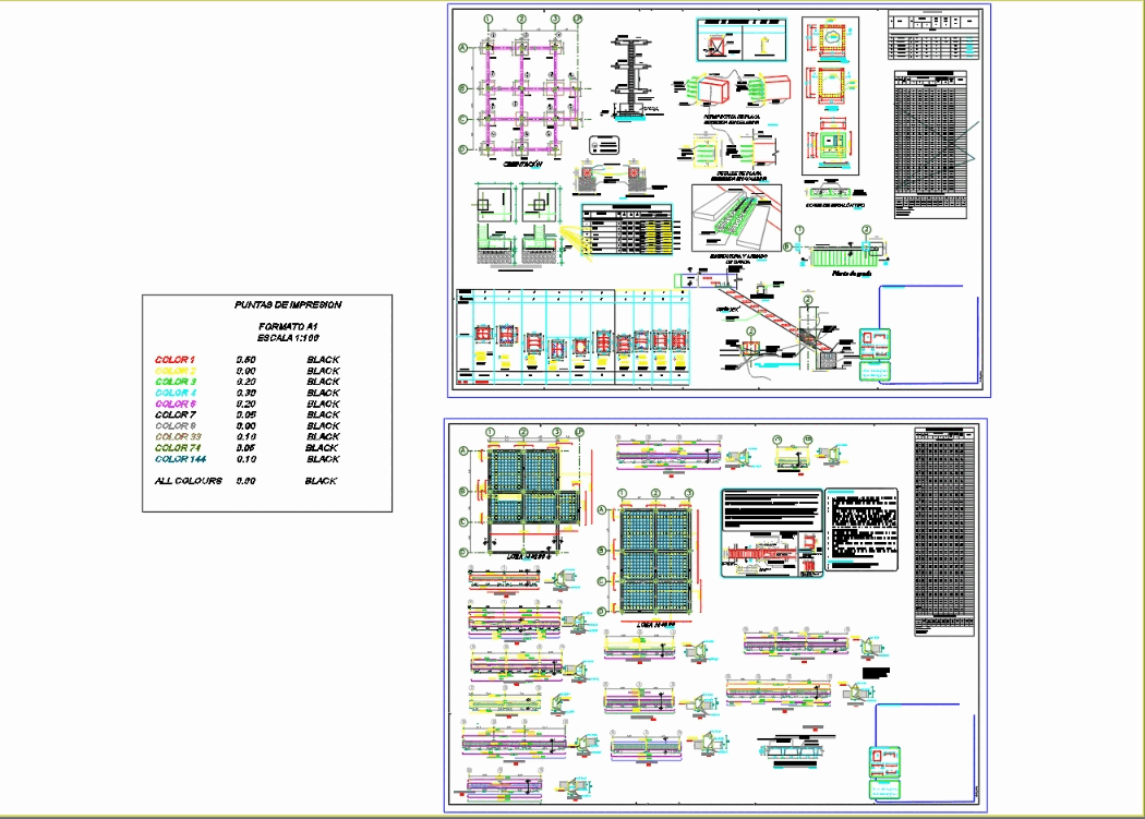 Structural in AutoCAD | CAD download (1.95 MB) | Bibliocad