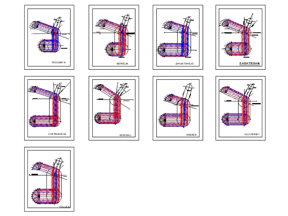 Monteas solares en AutoCAD | Descargar CAD gratis (124.15 KB) | Bibliocad