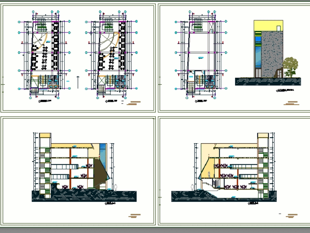 Projeto Discoteca Em Autocad Baixar Cad 1 2 Mb Bibliocad