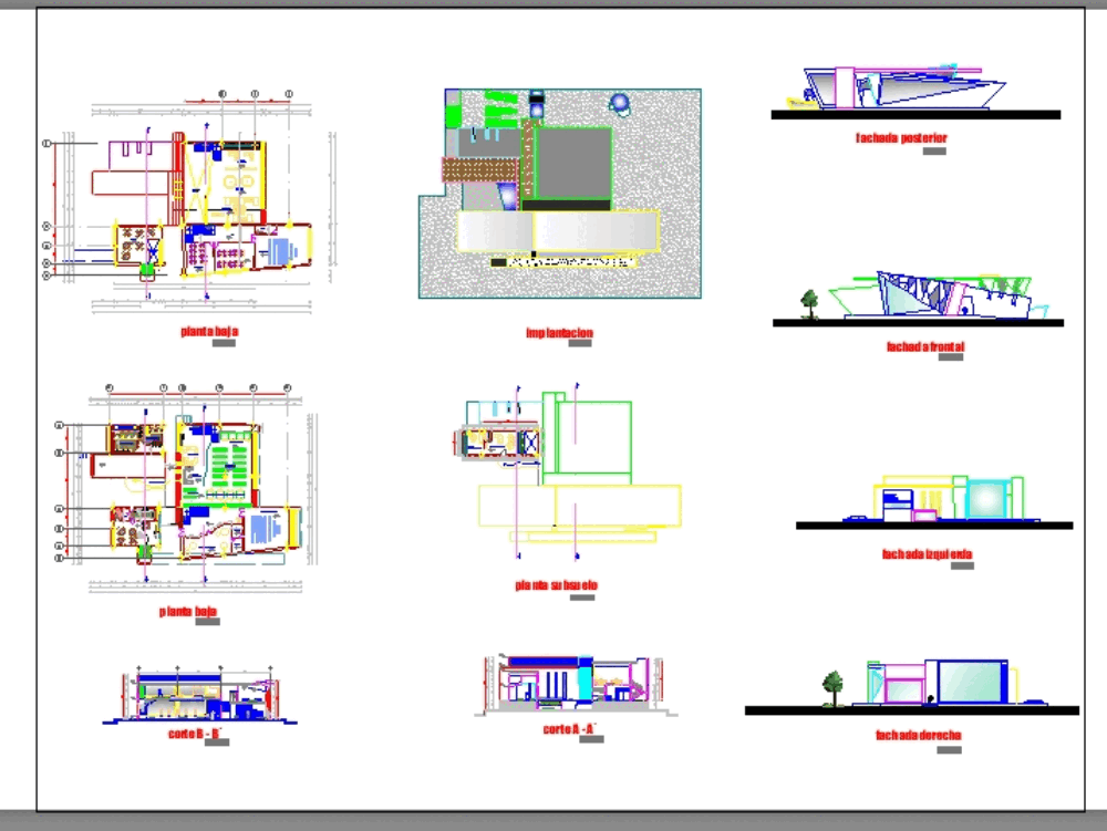 Library in AutoCAD | CAD download (5.55 MB) | Bibliocad