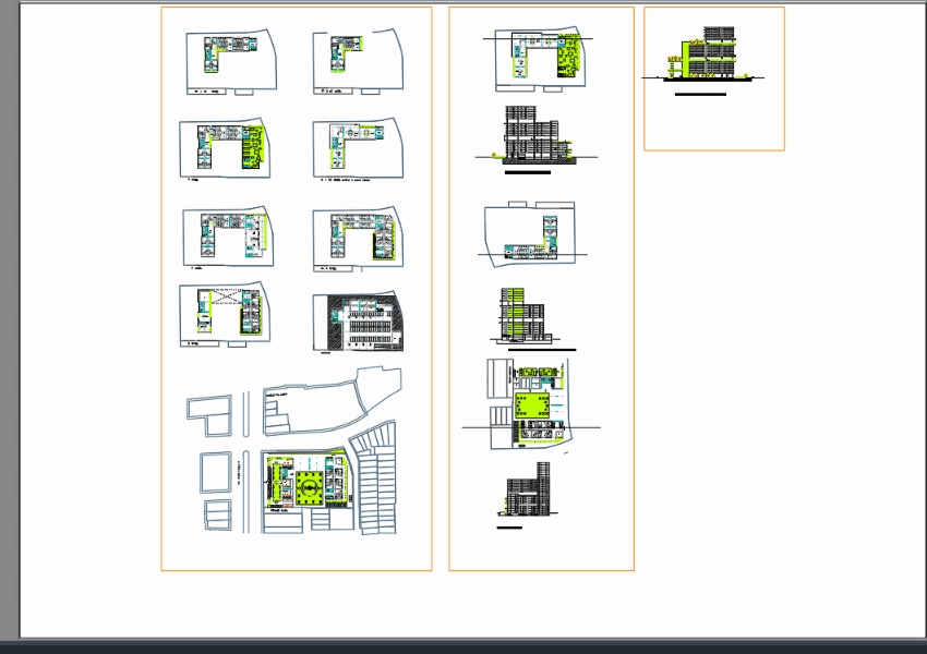 Conjunto Residencial En Autocad Descargar Cad 15 34 Mb Bibliocad