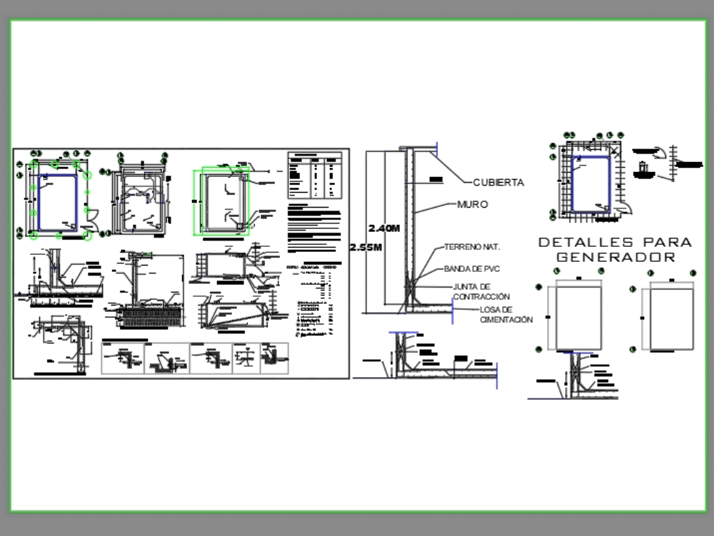 Tanque de almacenamiento de agua en AutoCAD | CAD (180.43 KB) | Bibliocad Tanque de almacenamiento de agua en AutoCAD | CAD (180.43 KB) | Bibliocad