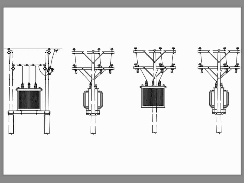 Transformers in AutoCAD | Download CAD free (217.75 KB) | Bibliocad