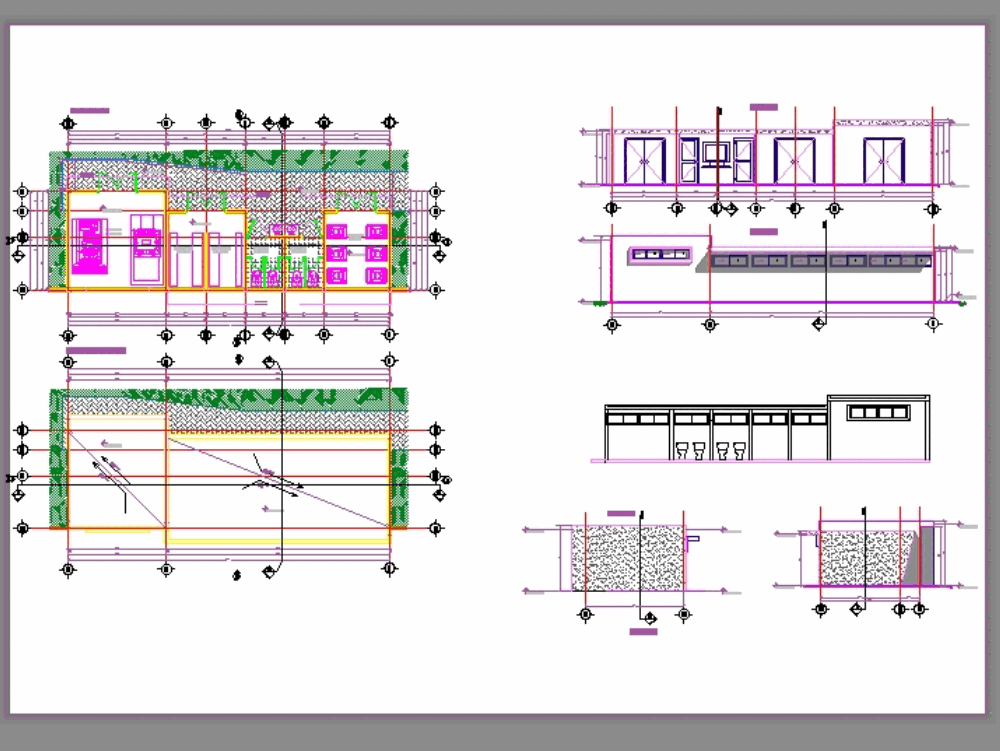Machine room in AutoCAD | Download CAD free (3.28 MB) | Bibliocad