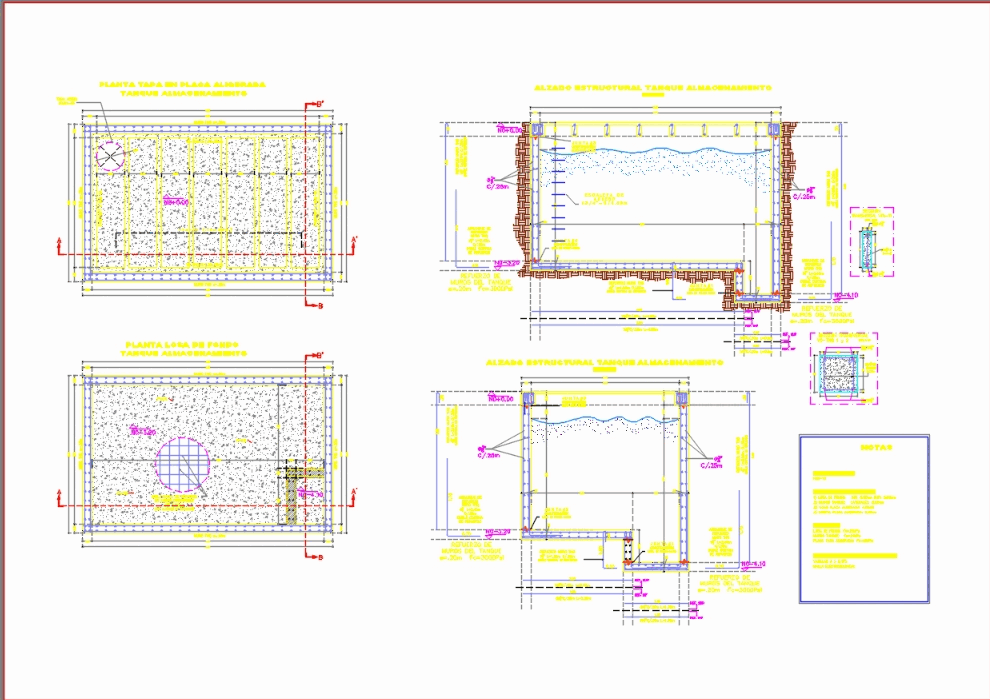 Water tank in AutoCAD | CAD download (225.32 KB) | Bibliocad