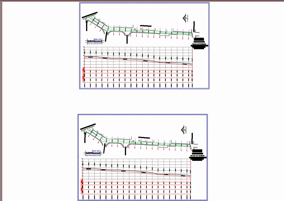 Street paving in AutoCAD | Download CAD free (305.83 KB) | Bibliocad