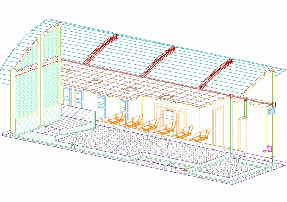 Meeting room in AutoCAD | CAD download (3.75 MB) | Bibliocad