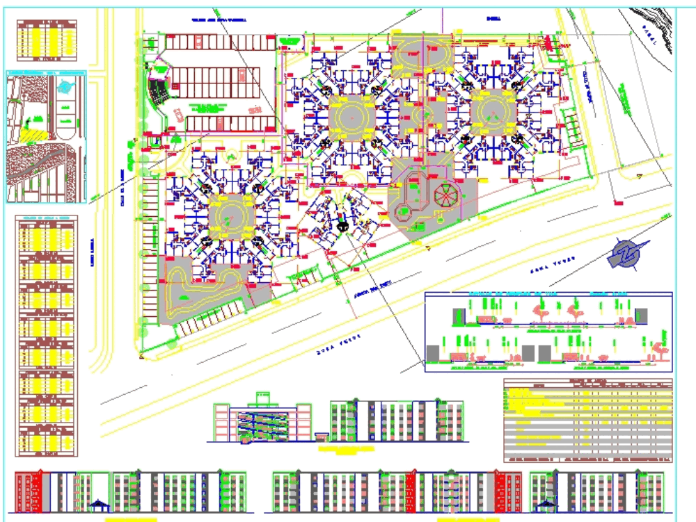 Edificio en AutoCAD | Descargar CAD (1.58 MB) | Bibliocad