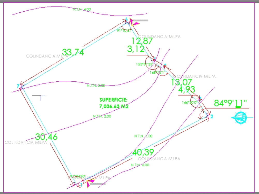 Topographic Map In AutoCAD Download CAD Free 114 68 KB Bibliocad