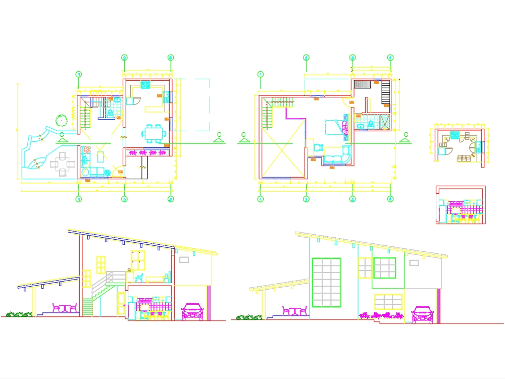 Personal property in AutoCAD | CAD download (685.48 KB) | Bibliocad