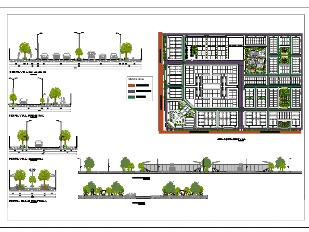 Housing complex in AutoCAD | Download CAD free (46.06 MB) | Bibliocad