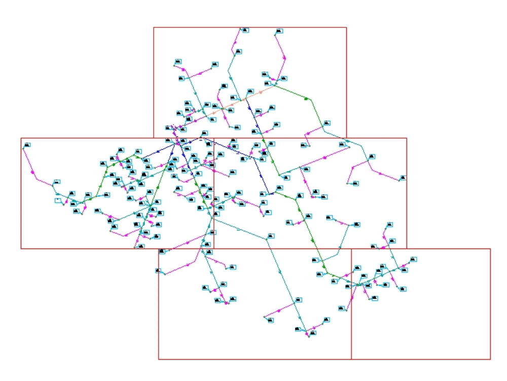 Modeling pipe networks in AutoCAD | Download CAD free (14.18 MB ...