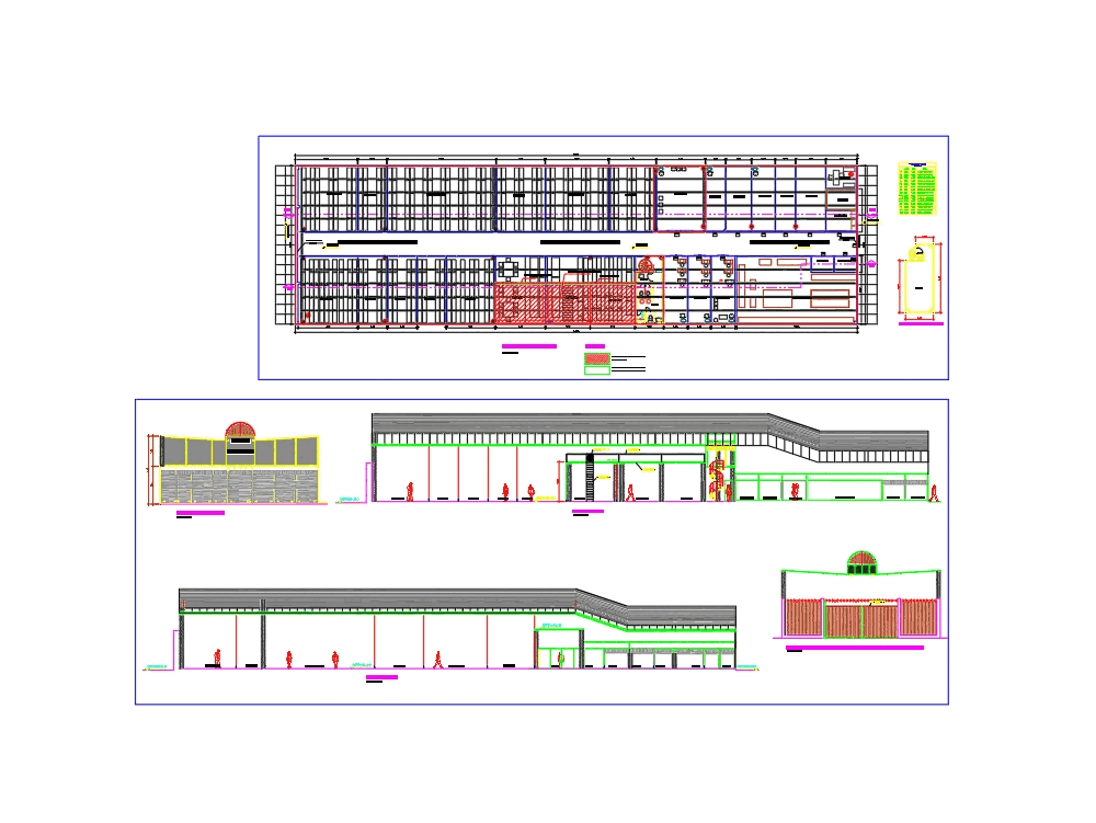 Galeria Em Autocad Baixar Cad Grátis 280 35 Kb Bibliocad