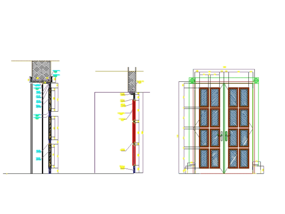 Access door in AutoCAD | CAD download (230.3 KB) | Bibliocad