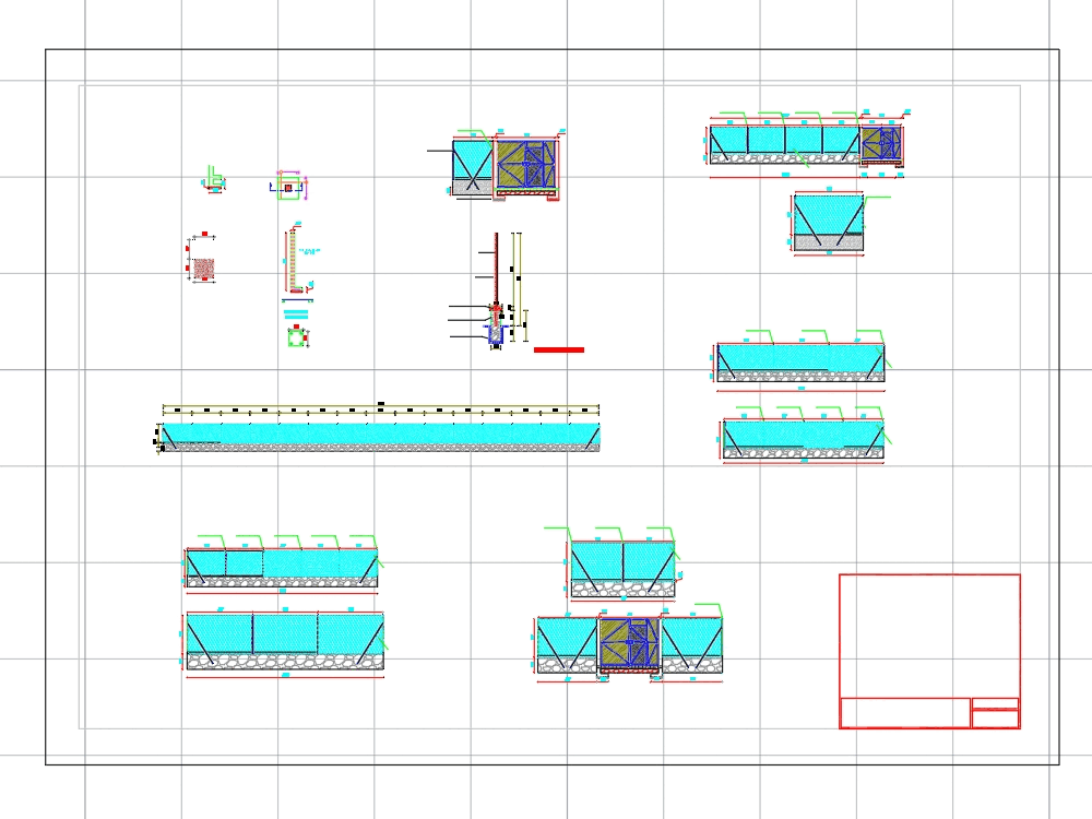 Enclosure in AutoCAD | CAD download (159.73 KB) | Bibliocad