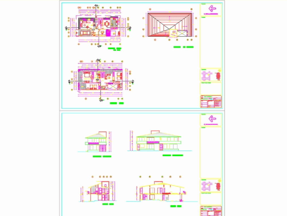 Lieu d'habitation dans AutoCAD | Téléchargement CAD gratuit (438.4 KB) | Bibliocad