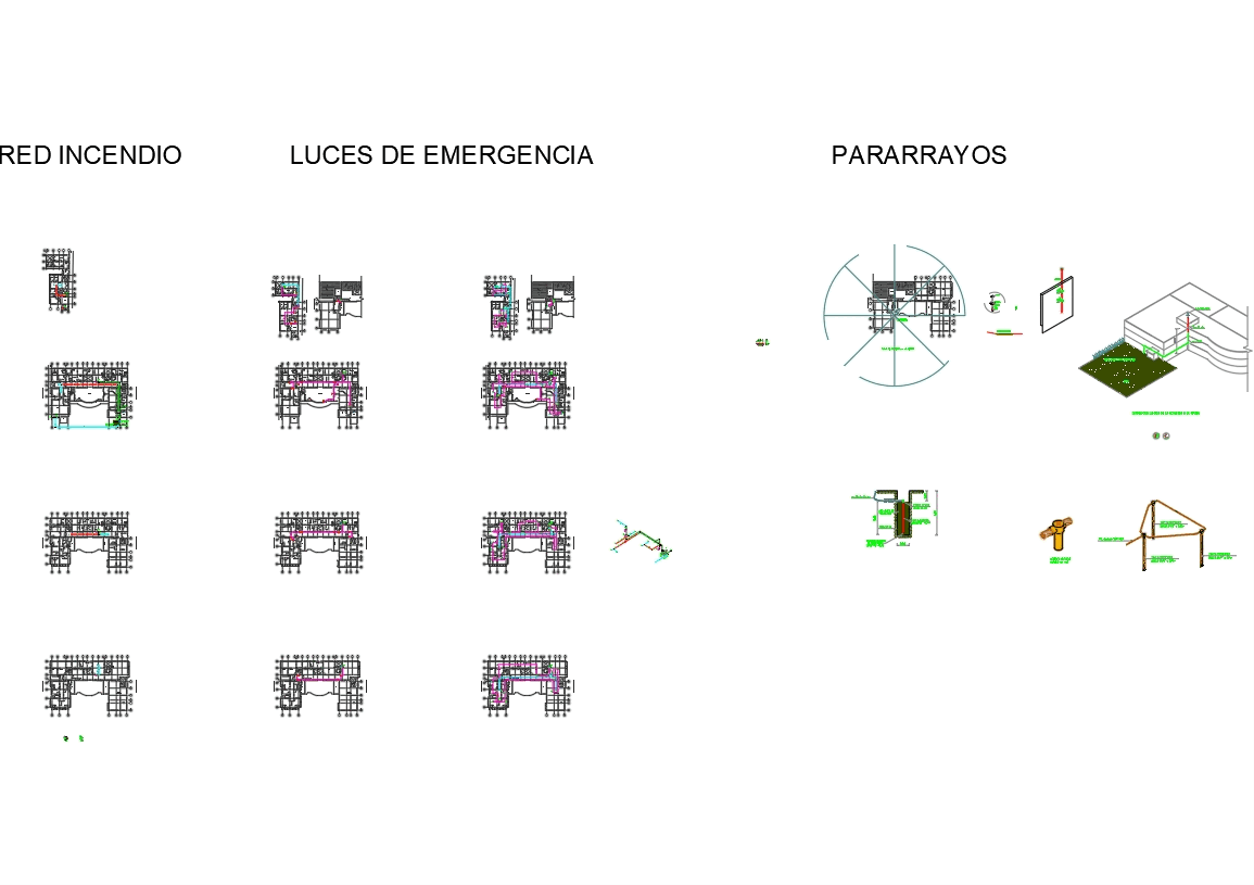 Hospital in AutoCAD | CAD download (1.3 MB) | Bibliocad