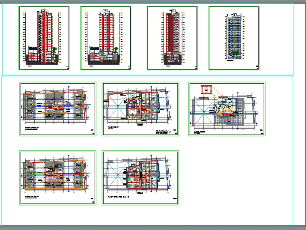 Edificio multifamiliar vista malecon (2.27 MB) | Bibliocad