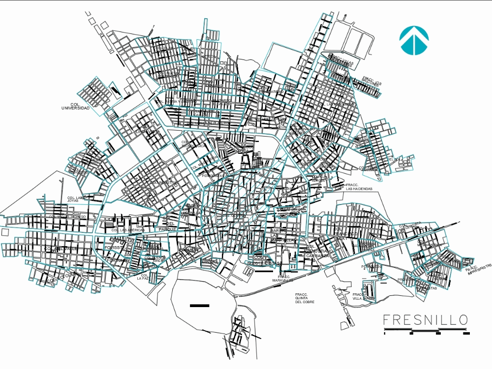 Fresnillo en AutoCAD | Descargar CAD gratis (994.06 KB) | Bibliocad Fresnillo en AutoCAD | Descargar CAD gratis (994.06 KB) | Bibliocad