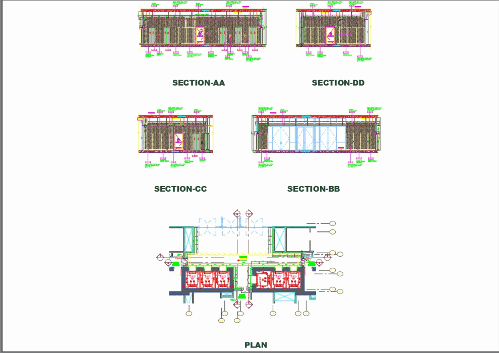 Lift lobby wooden cladding details in AutoCAD | CAD (1.92 MB) | Bibliocad