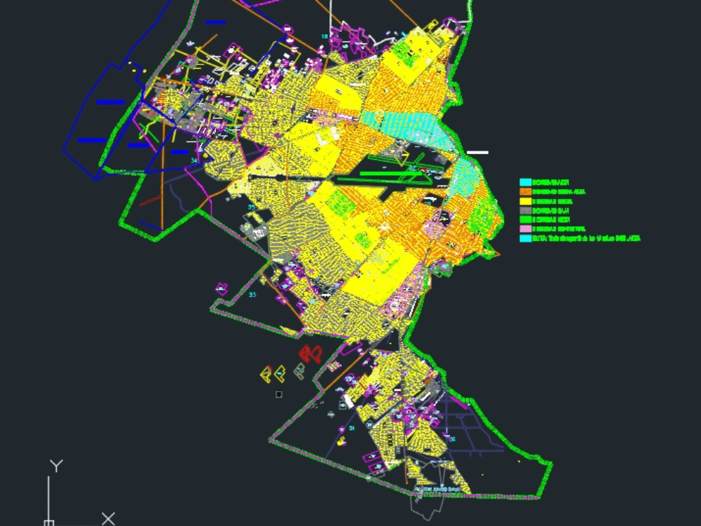 Uspa city of el alto in AutoCAD | Download CAD free (14.16 MB) | Bibliocad