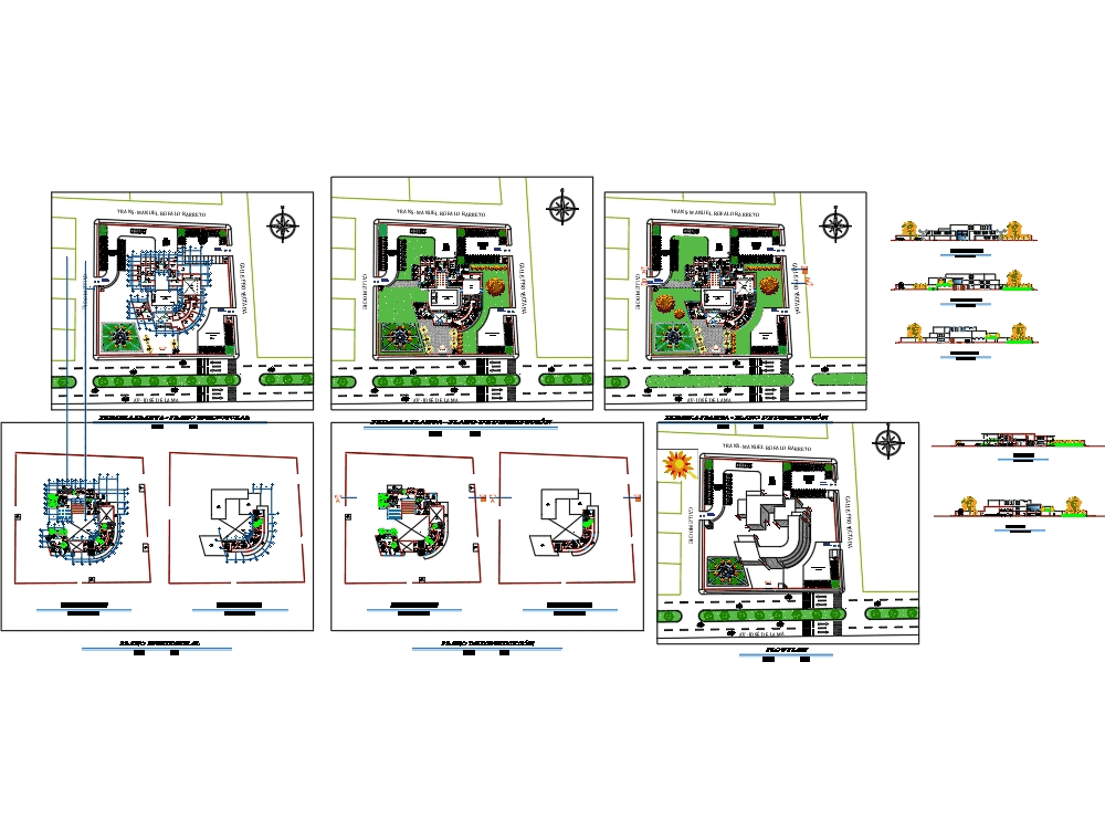 Police station in AutoCAD | CAD download (12.04 MB) | Bibliocad