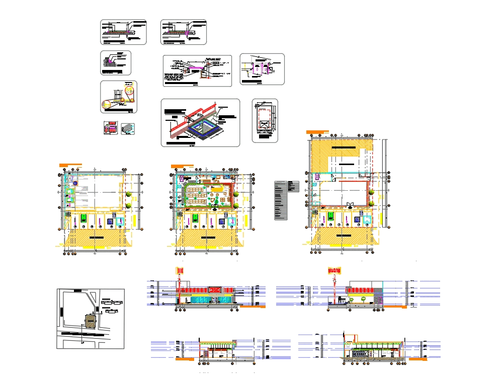 Shop in AutoCAD | CAD download (1.01 MB) | Bibliocad