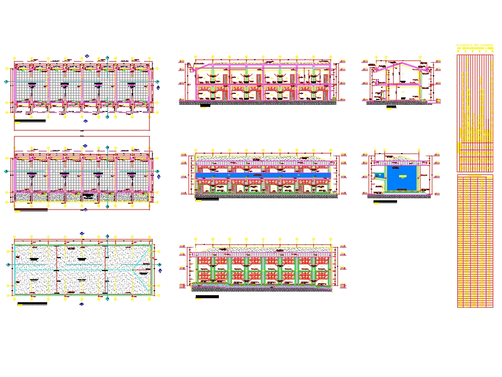 Classroom module in AutoCAD | CAD download (4.62 MB) | Bibliocad