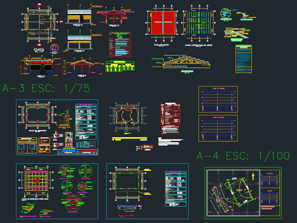 Local comunal en AutoCAD | Descargar CAD (801.22 KB) | Bibliocad